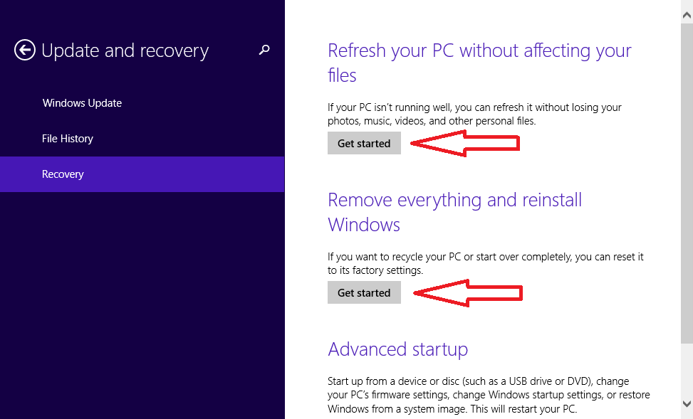 Could not find recovery environment | Page 2 | Windows 8 Help Forums