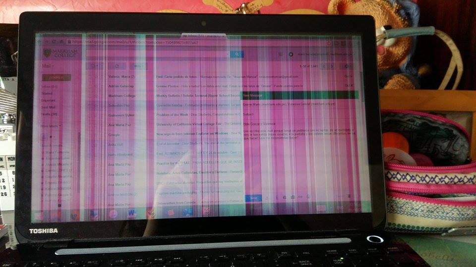 Pink lines randomly appeared on my screen!!!! | Windows 8 Help Forums