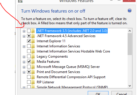 Cause of .NET Framework needed popup? | Windows 8 Help Forums