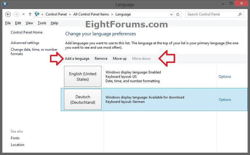 Input Method - Set Default Language in Windows 8 | Windows 8 Help Forums