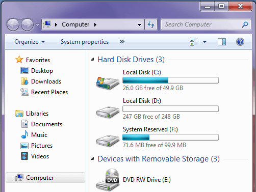 Solved - How to hide System Reserved driver? | Windows 8 Help Forums