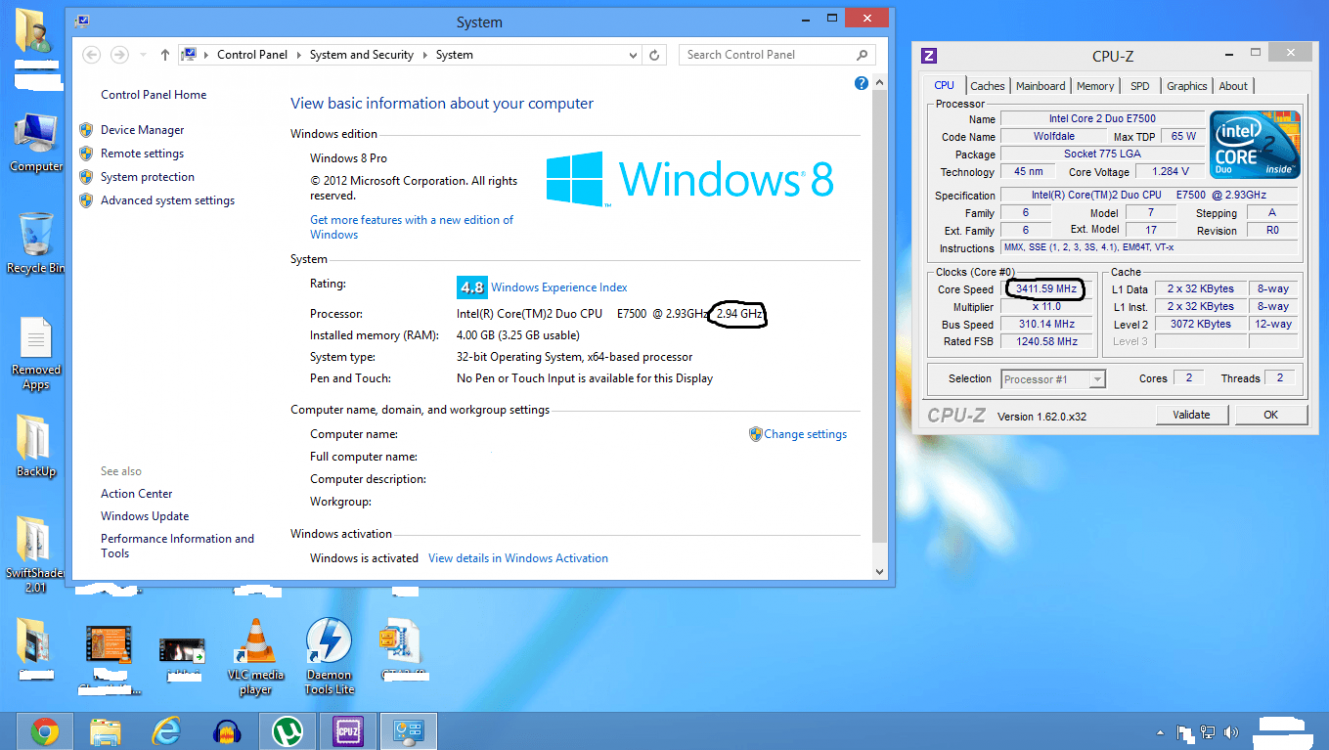 Solved - Windows doesn't show corrrect Processor Speed | Windows 8 Help ... Solved - Windows doesn't show corrrect Processor Speed | Windows 8 Help ...