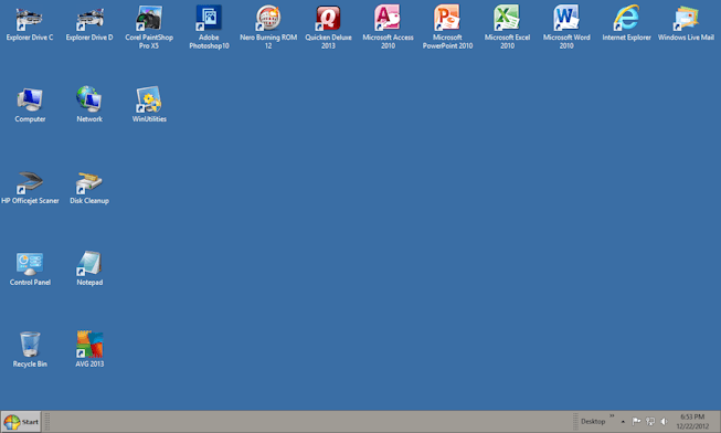 Windows 8 Desktop Icons Pack