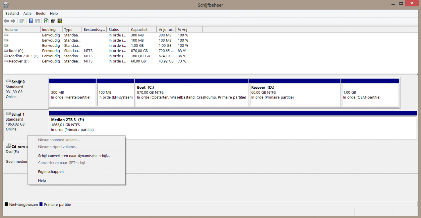 Disk Management: how to bring a disk offline? | Windows 8 Help Forums